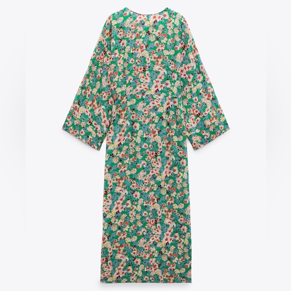 Zara | Dresses | Zara Floral Printed Dress | Poshmark